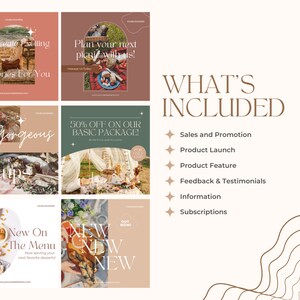 100 Social Media Posts for Luxury Picnic Companies | Canva Templates ...
