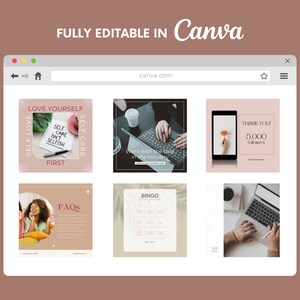 50 Vibrant Social Media Posts for Companies | Canva Templates | Unique ...