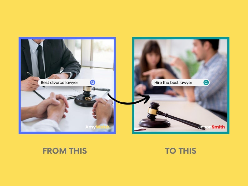 Social Media Posts for Lawyers Canva Templates Unique Canva Designs for ...