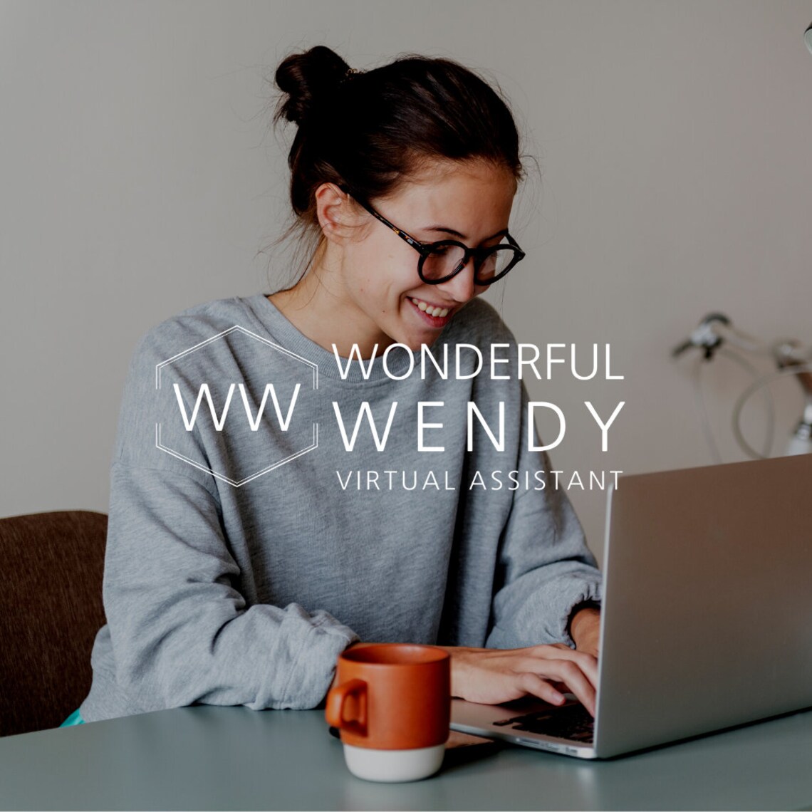 6 Virtual Assistant Business Logos | Logo Canva Template for Virtual ...