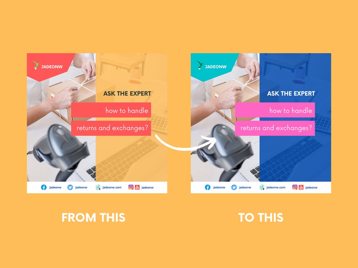 Social Media Posts for Businesses Canva Templates Unique Canva Designs ...