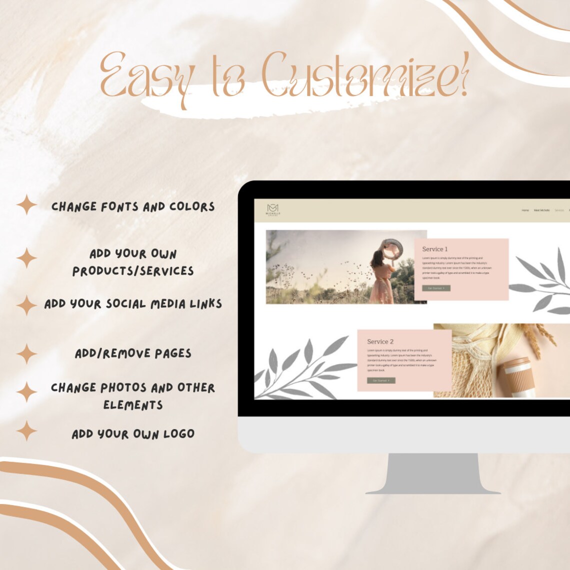 Vibrant Business Website Template | Wix Website Template for Any Kind ...