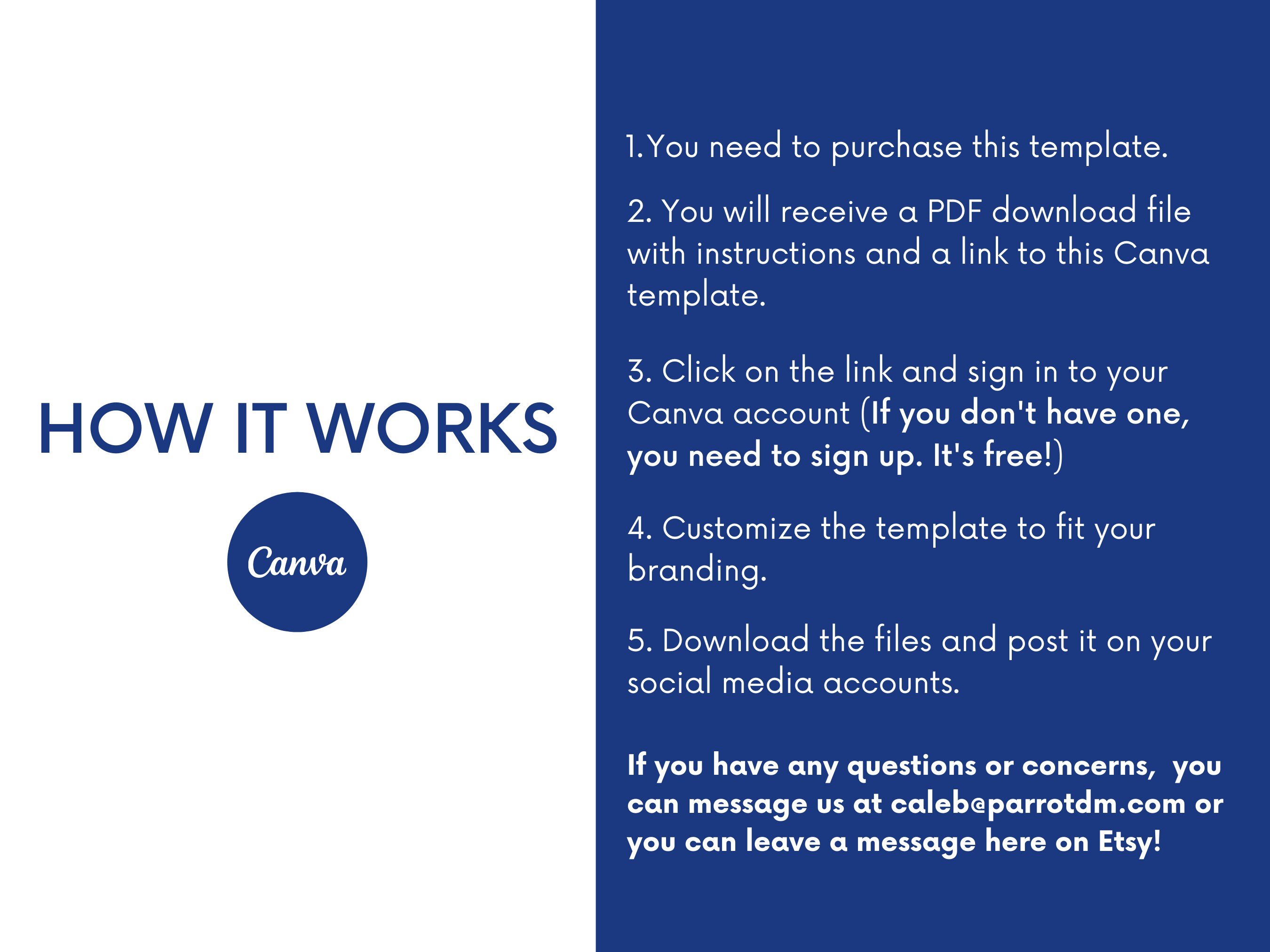 Social Media Posts for Businesses | Canva Templates | Unique Canva ...