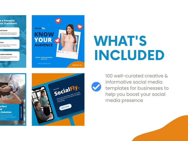 100 Social Media Posts for Digital Marketing Agencies Canva Templates ...