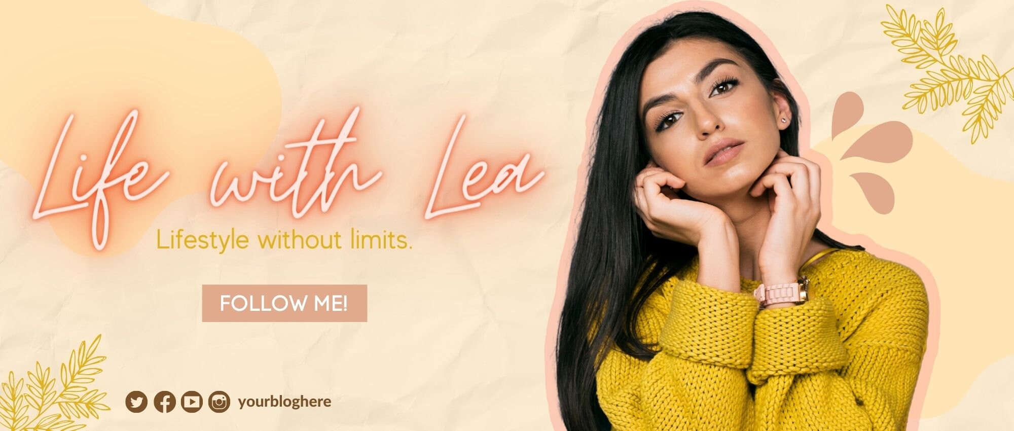 DIY Social Media Posts and Website Banners for Bloggers - Etsy