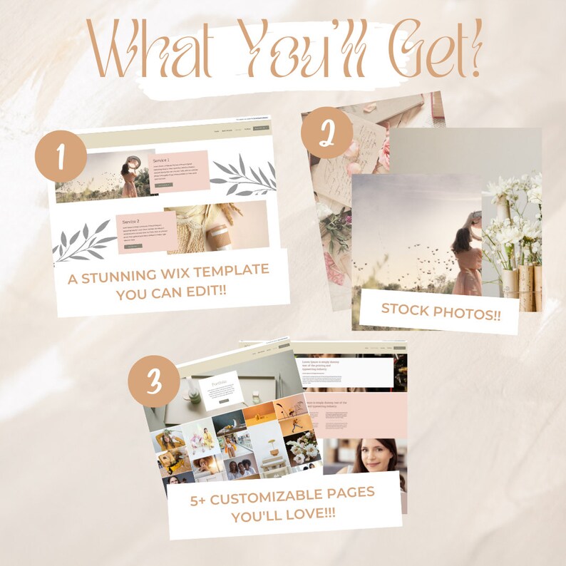 Vibrant Business Website Template | Wix Website Template for Any Kind ...