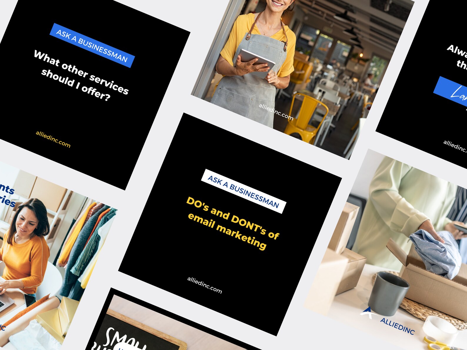 Social Media Posts for Businesses | Canva Templates | Unique Canva ...