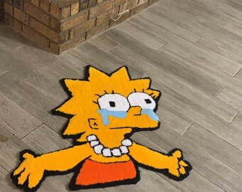Lisa Simpson Rug | Etsy