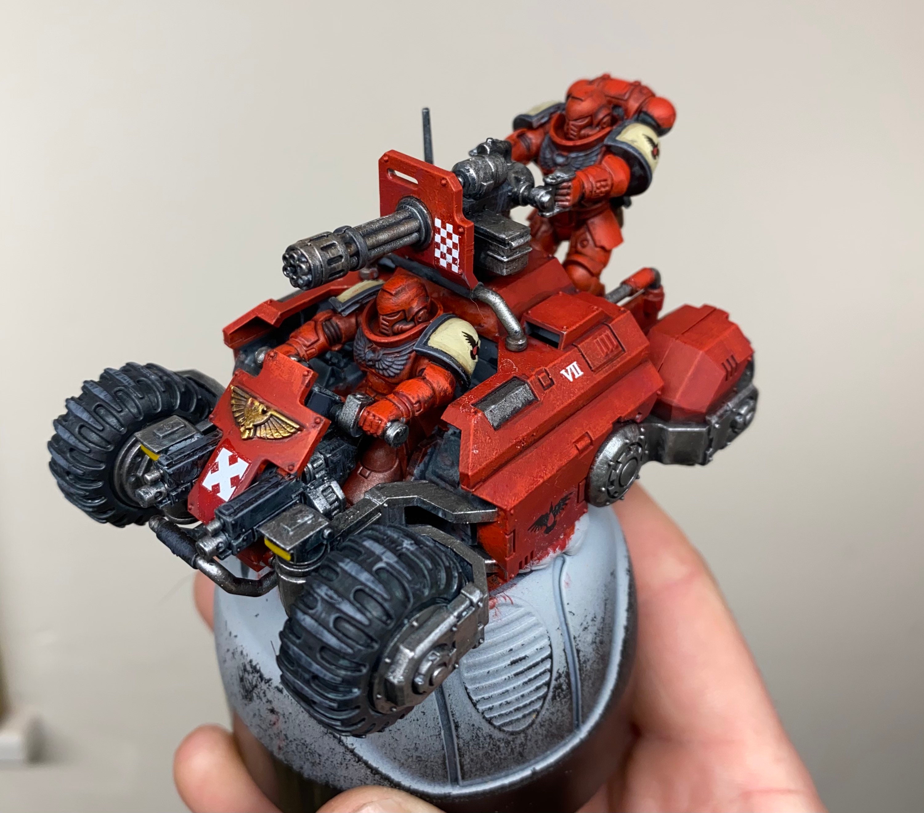 Primaris Invader ATV Indomitus Warhammer 40K Commissie | Etsy