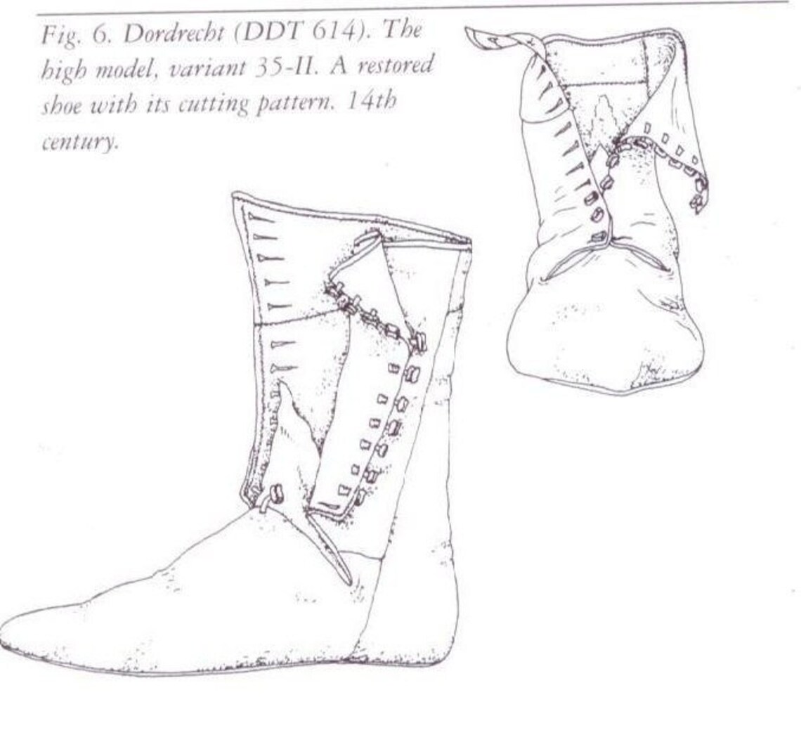 Medieval men's boots. For reenactors. Festival. | Etsy