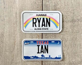 Mini License Plate | Etsy