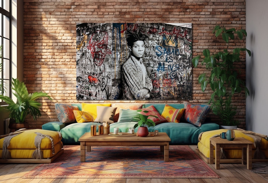 Samo is Alive Wall Art Print Jean Michel Basquiat Street Graffiti ...