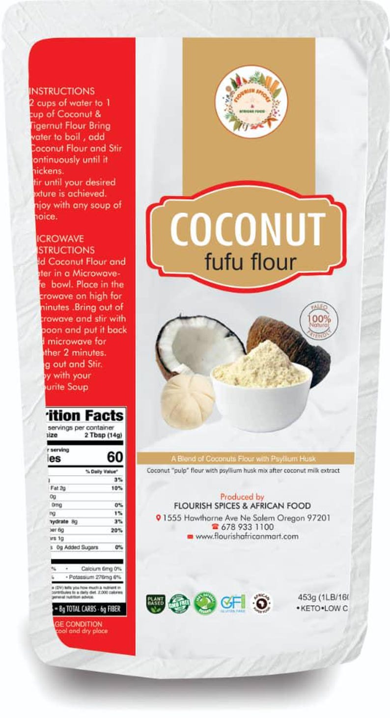 Keto Fufu Flour - Etsy