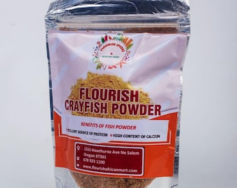 Oron Dry Blended Crayfish, Imported From Nigeria. Organic With the ...