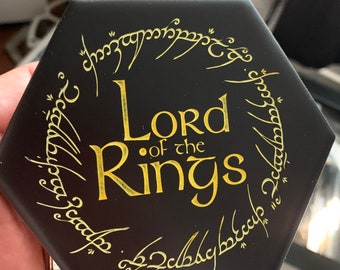 Lord of the Rings Logo and One Ring Poem, Digital File, PNG, Webp, PDF ...