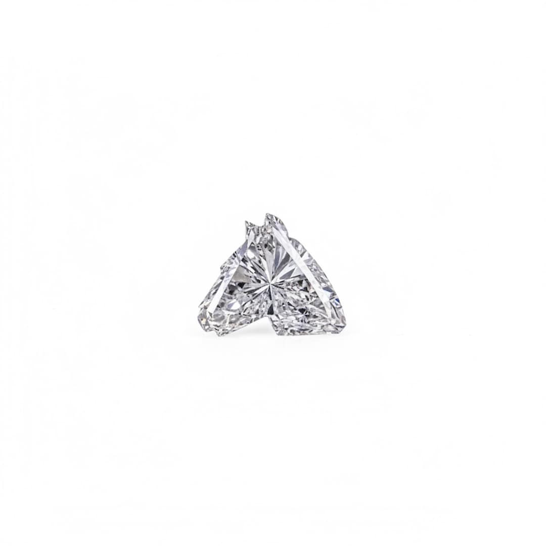 Horse Head Shape Lab Grown Diamond, Fancy Shape Man Made Diamond, 2.00 ...