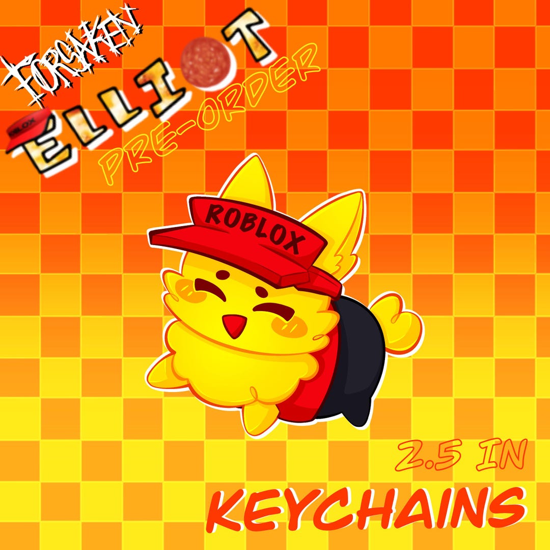 Elliot Gubby - Forsaken Keychain | PRE-ORDER ONLY - 2.5 Inches | Elliot ...