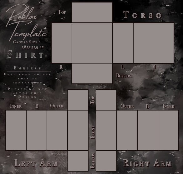 Roblox Clothing Template Shirt & Pants Background Design - Etsy