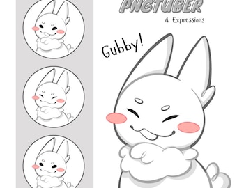 Gubby From Roblox 3d Print Meme Bunny. Forsaken Game, Dream Game Rabbit ...