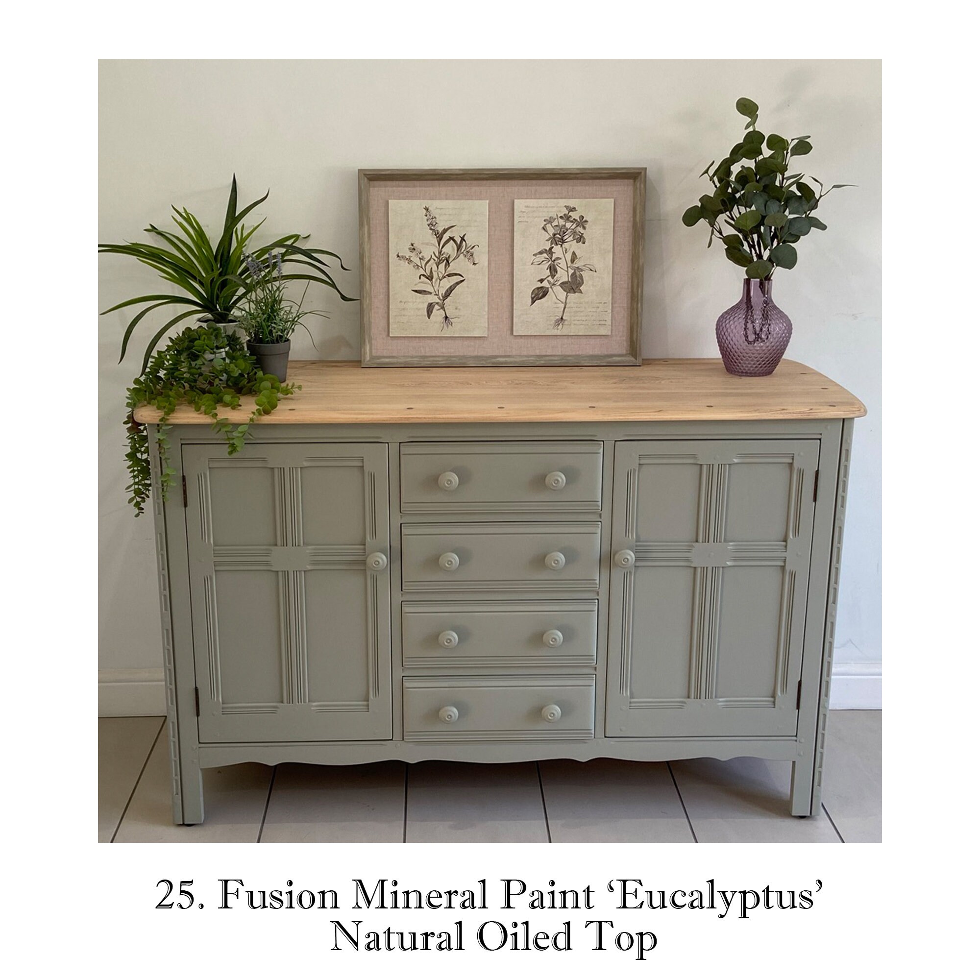 Painted to Order Ercol Vintage Sideboard - Etsy UK