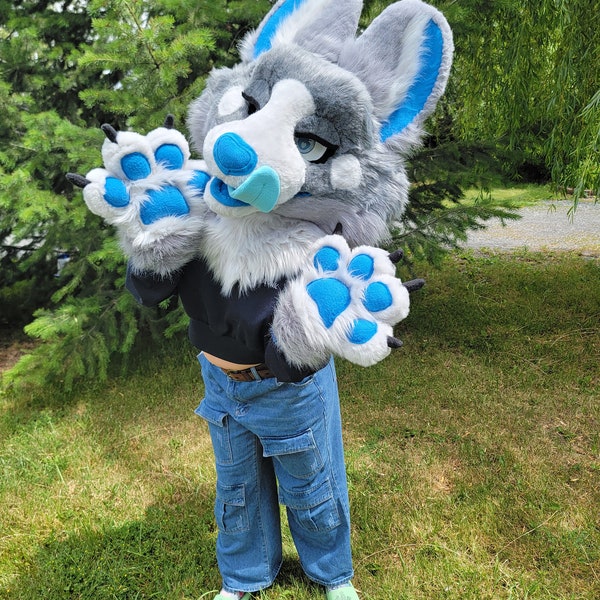 Fursuit Premade Cheap Blue - Etsy