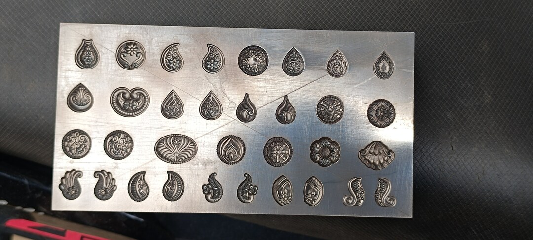 33 Short Plate Impression Die>impression Die>silver Impression Die>6 ...