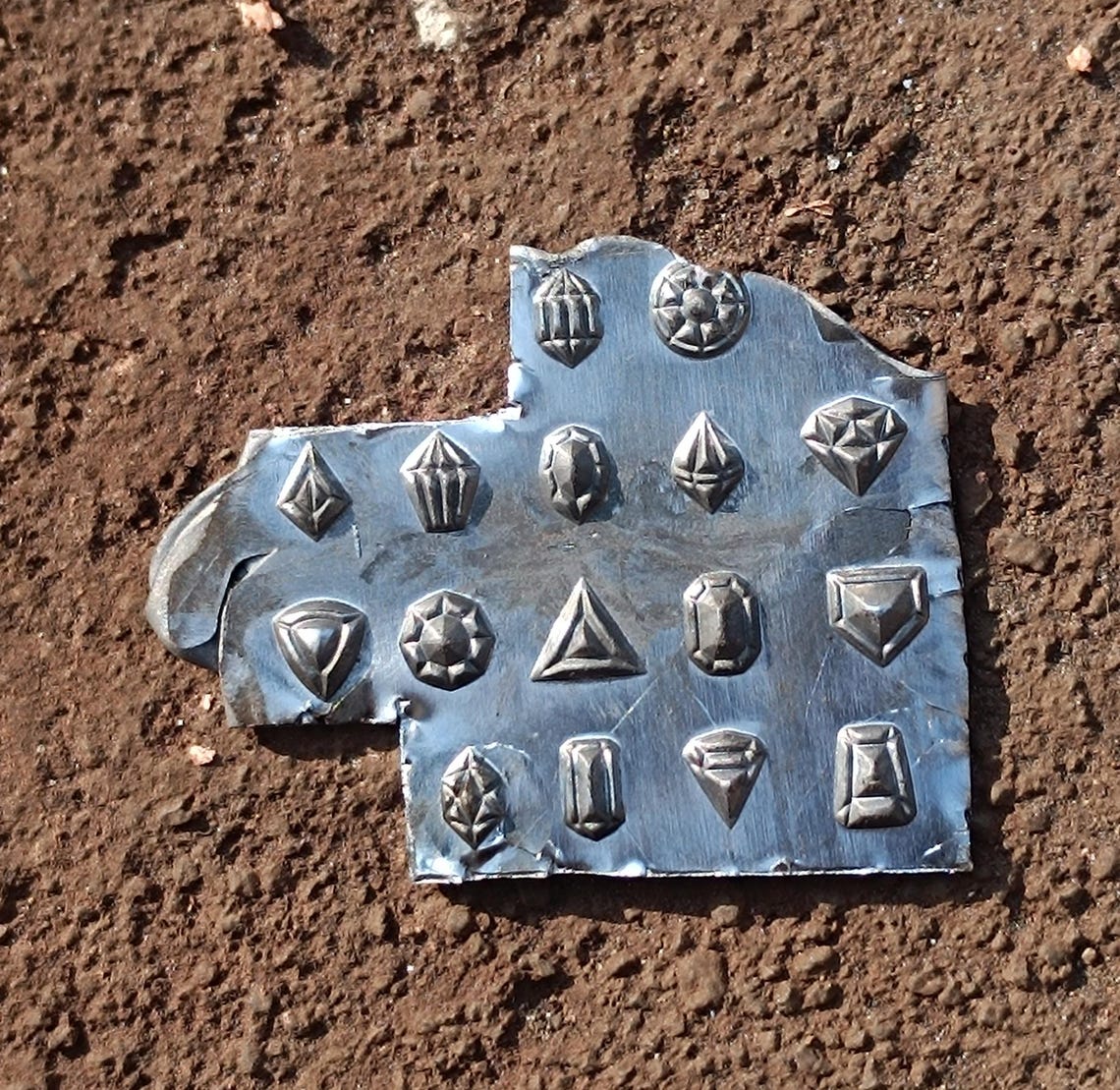 6mm Impression Die|multiple Shot Vintage | Short Plate | Impression ...