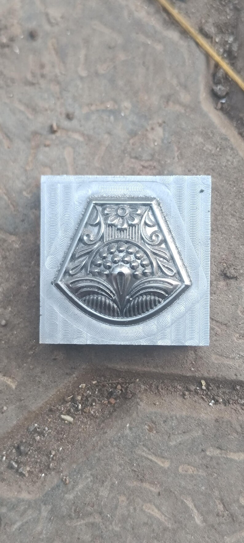 Native American-inspired Triangle Stamping Tool, Steel Punches Jewelry ...