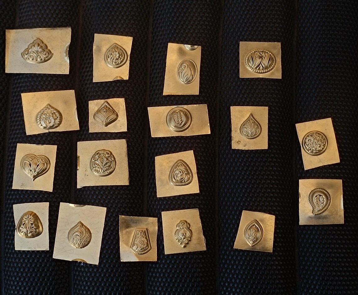 1_34 Short Plate Impression Die>impression Die>silver Impression Die>6 ...