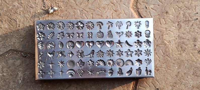 72 Short Plate Impression Die>impression Die>silver Impression Die>6 ...