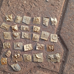 72 Short Plate Impression Die>impression Die>silver Impression Die>6 ...