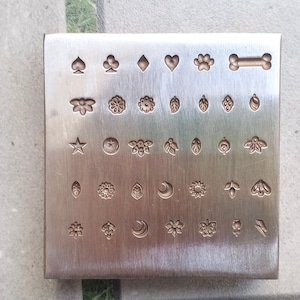 4mm Design Short Plate>34 Impression Die>impression Die>silver ...