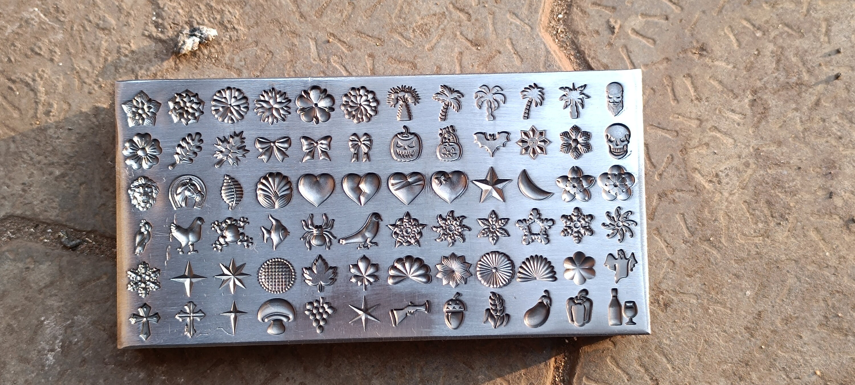 72 Short Plate Impression Die>impression Die>silver Impression Die>6 ...