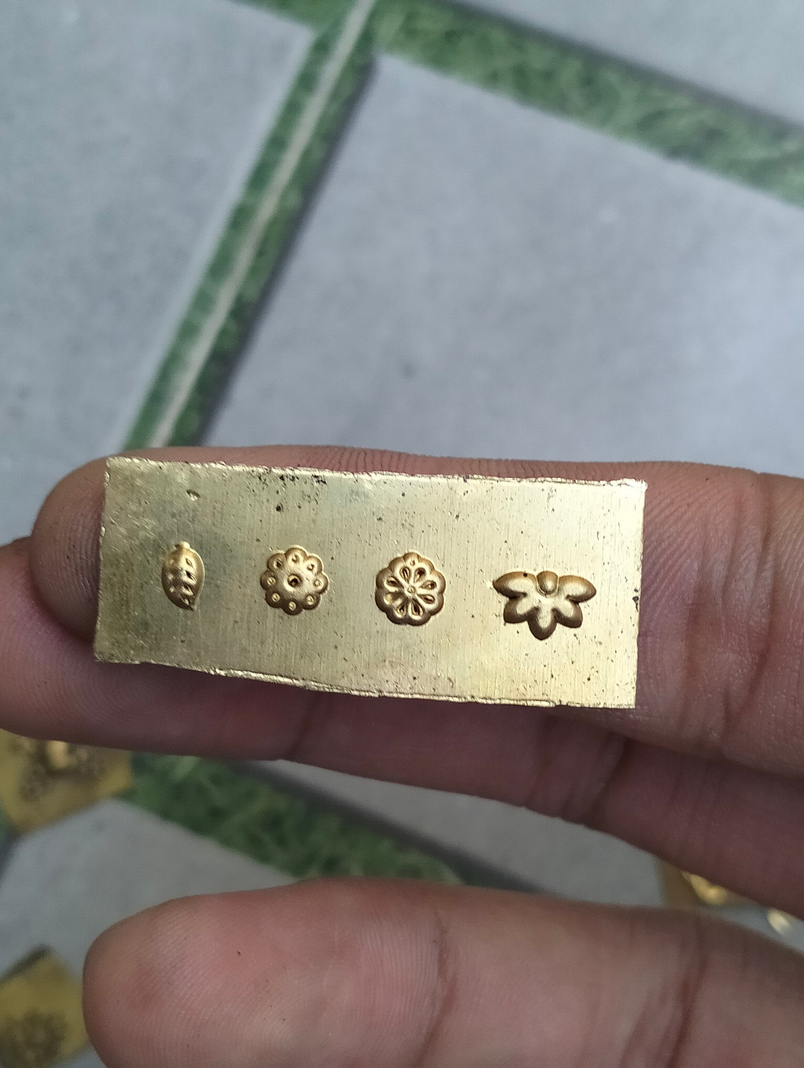 4mm Design Short Plate34 Impression Dieimpression Diesilver Impression ...