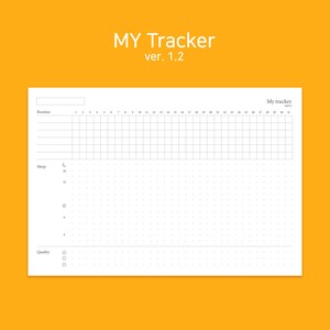 My Tracker - Sleep and Routine Tracking - Etsy