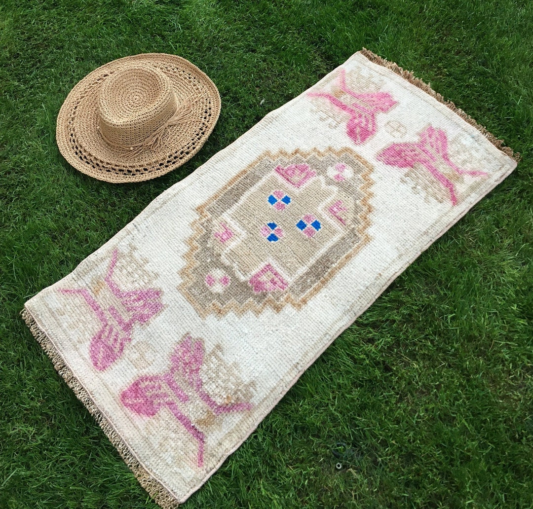 Small Turkish Rug for Bathroom, Boho Rug,kurdish Rug, Dherika DCA-1095 ...