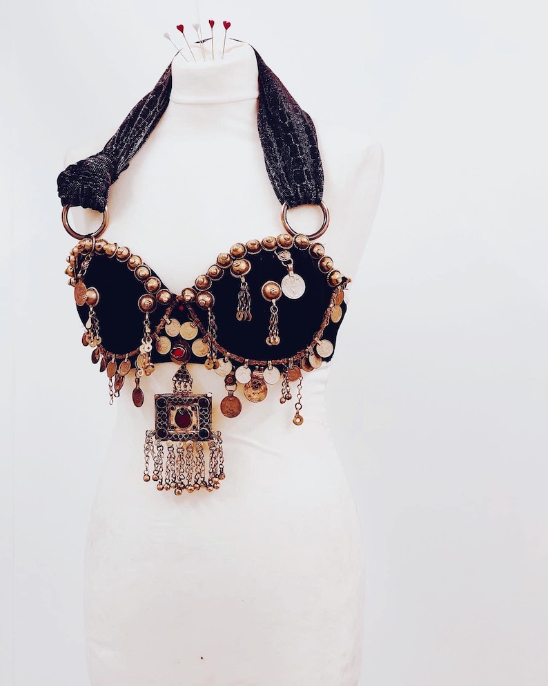 Your Own Custom Bespoke Commission Tribal Fusion Belly Dance Bra - Etsy