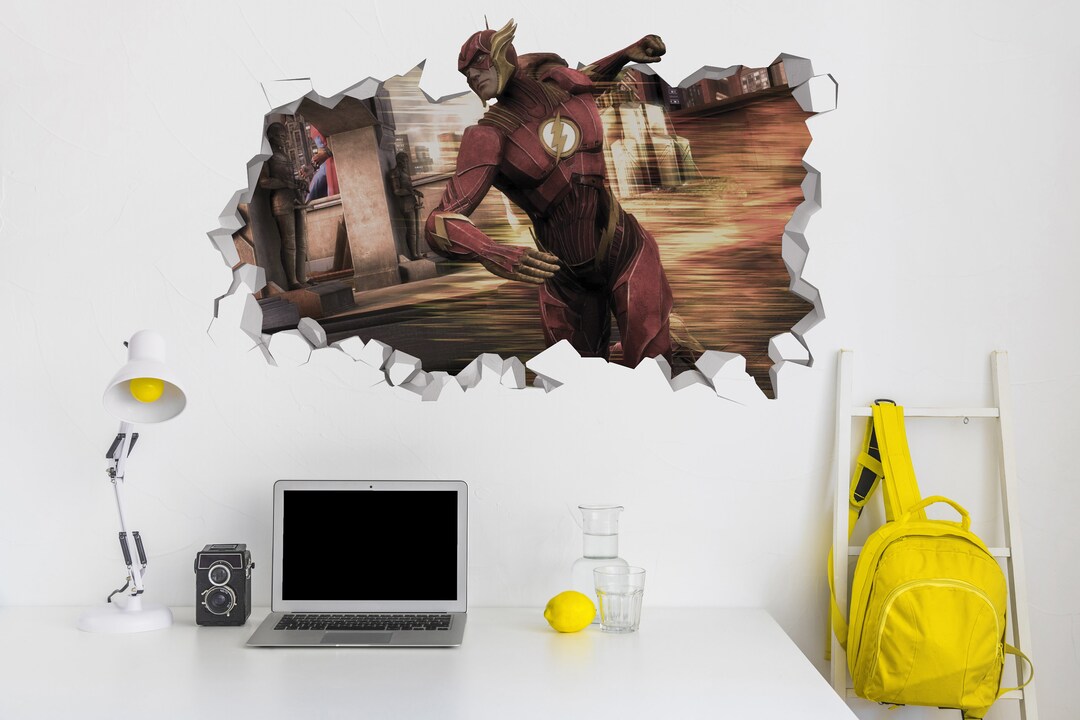 The Flash Craft Wall Decal Wall Mural Stickers Design Customizable Kids ...