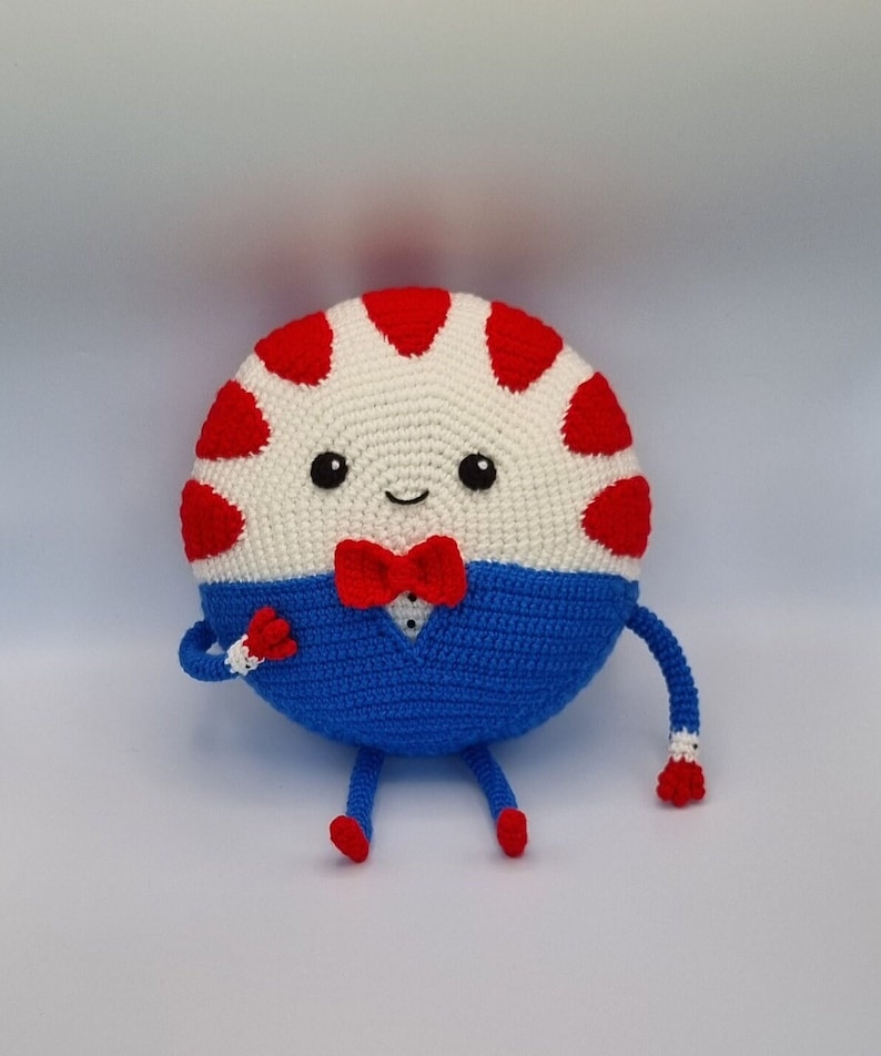 Crochet Pattern Peppermint Butler Inspired Plushy - Etsy