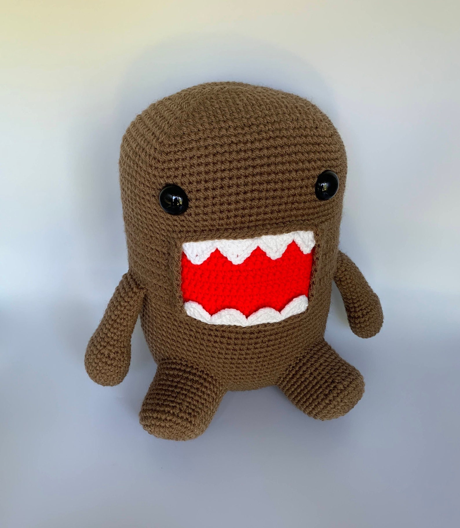 Crochet Pattern Domo Kun Inspired Plushy - Etsy