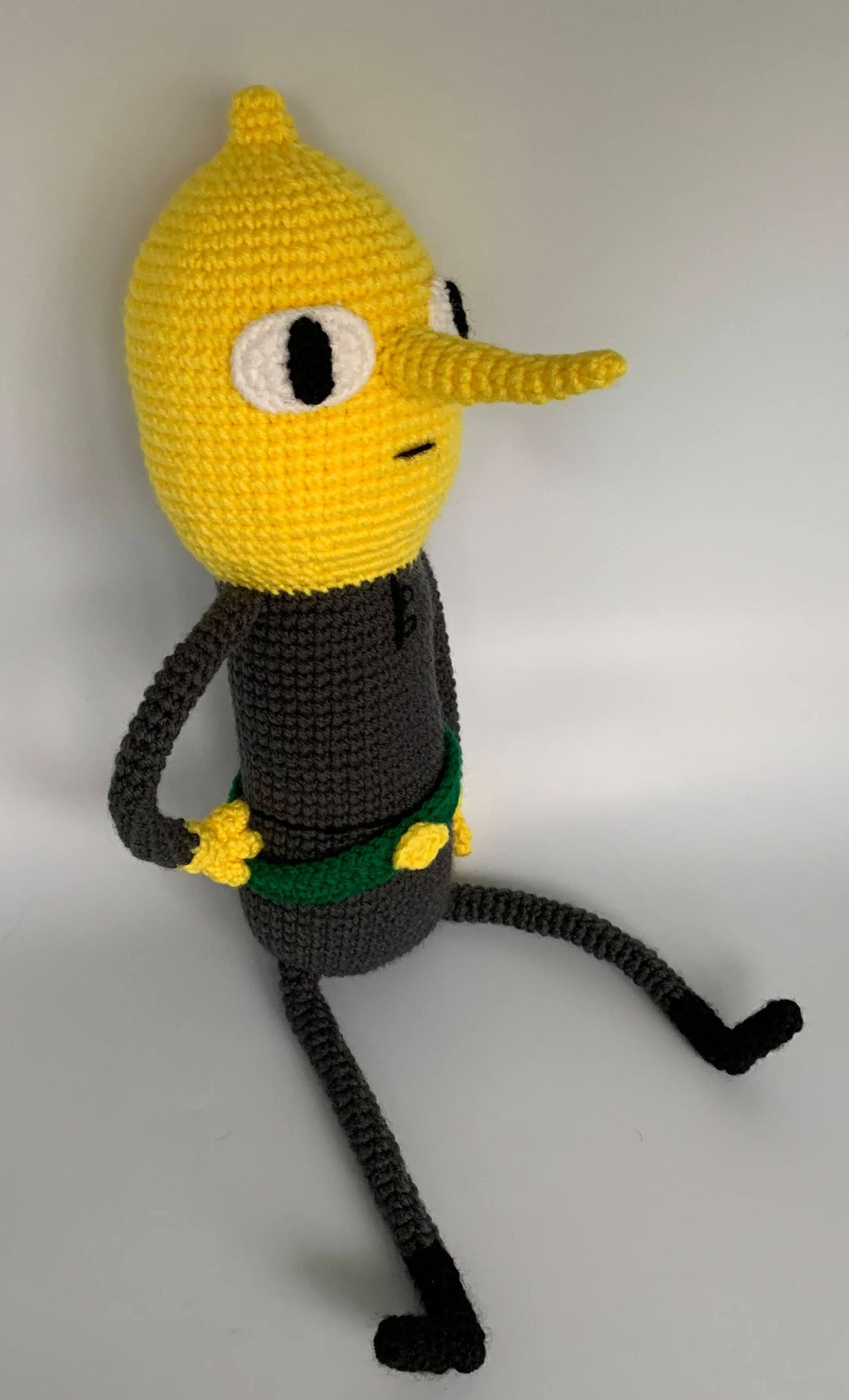 Crochet Pattern Lemongrab Inspired Plushy - Etsy