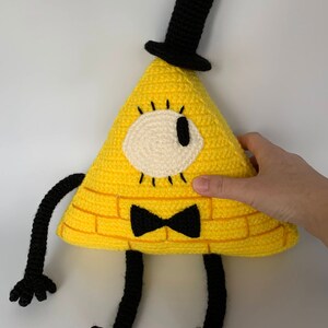 Crochet Pattern Bill Cipher Inspired Plushy - Etsy