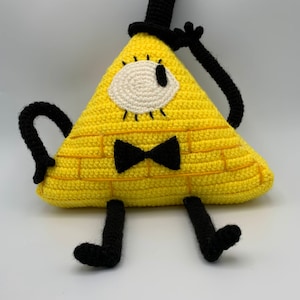 Crochet Pattern Bill Cipher Inspired Plushy - Etsy