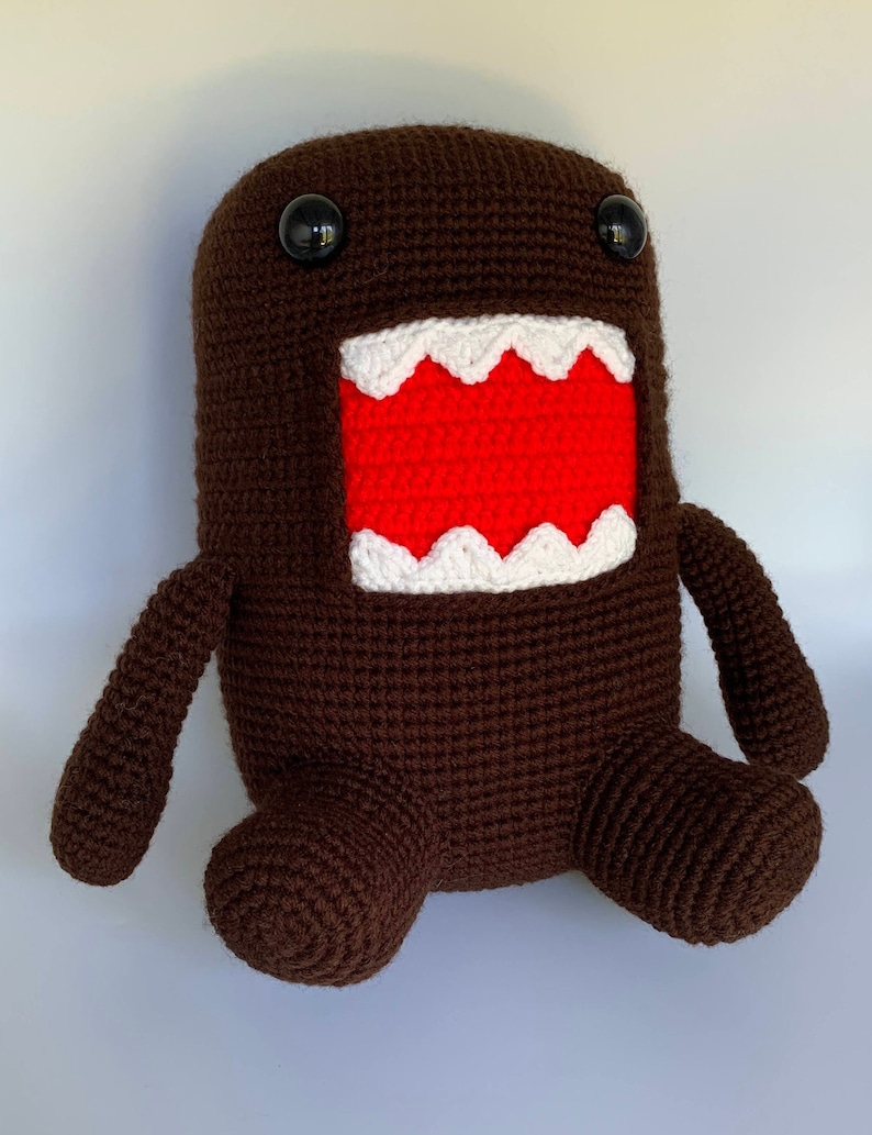 Crochet Pattern Domo Kun Inspired Plushy - Etsy