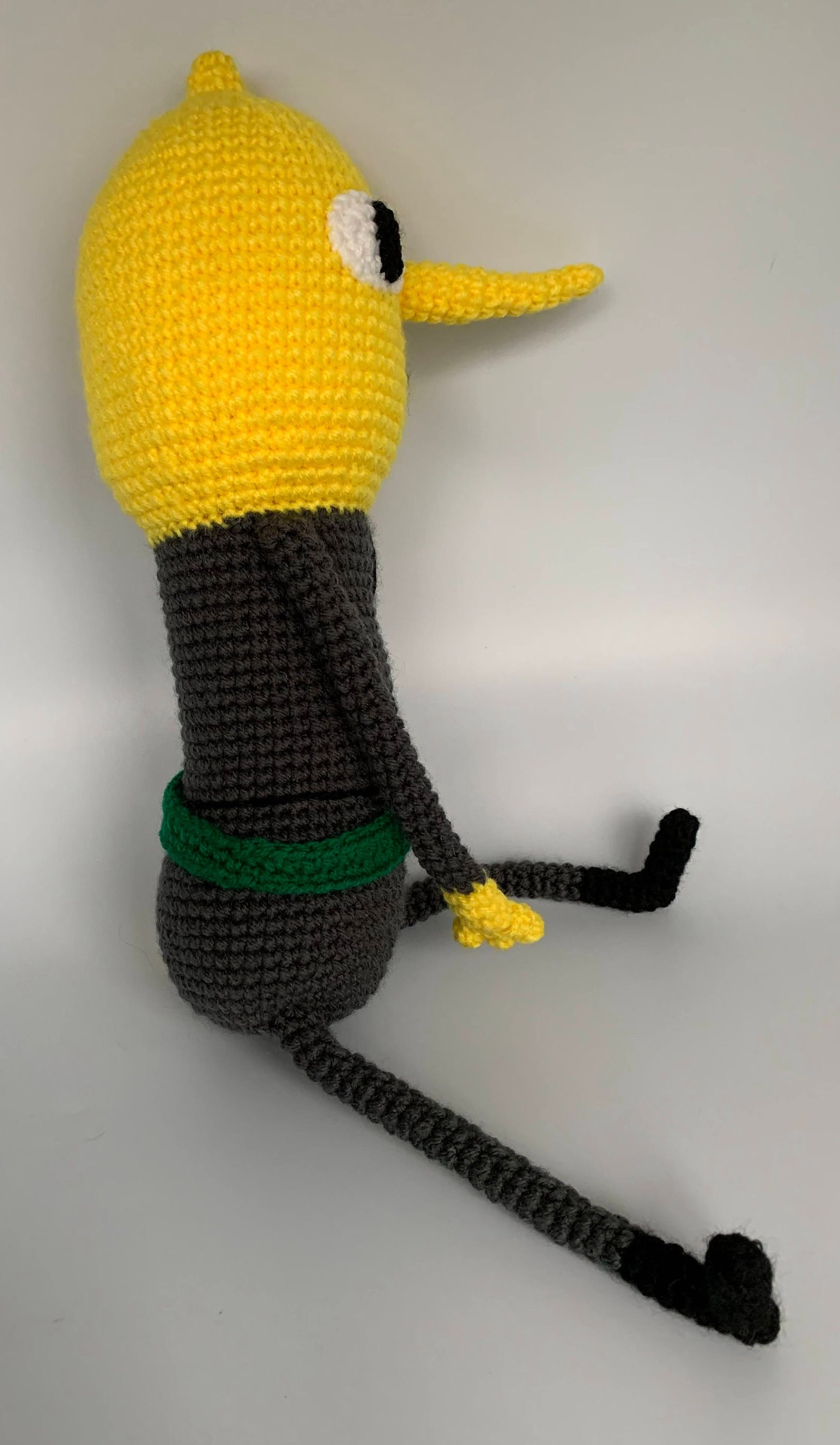 Crochet Pattern Lemongrab Inspired Plushy - Etsy
