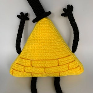 Crochet Pattern Bill Cipher Inspired Plushy - Etsy