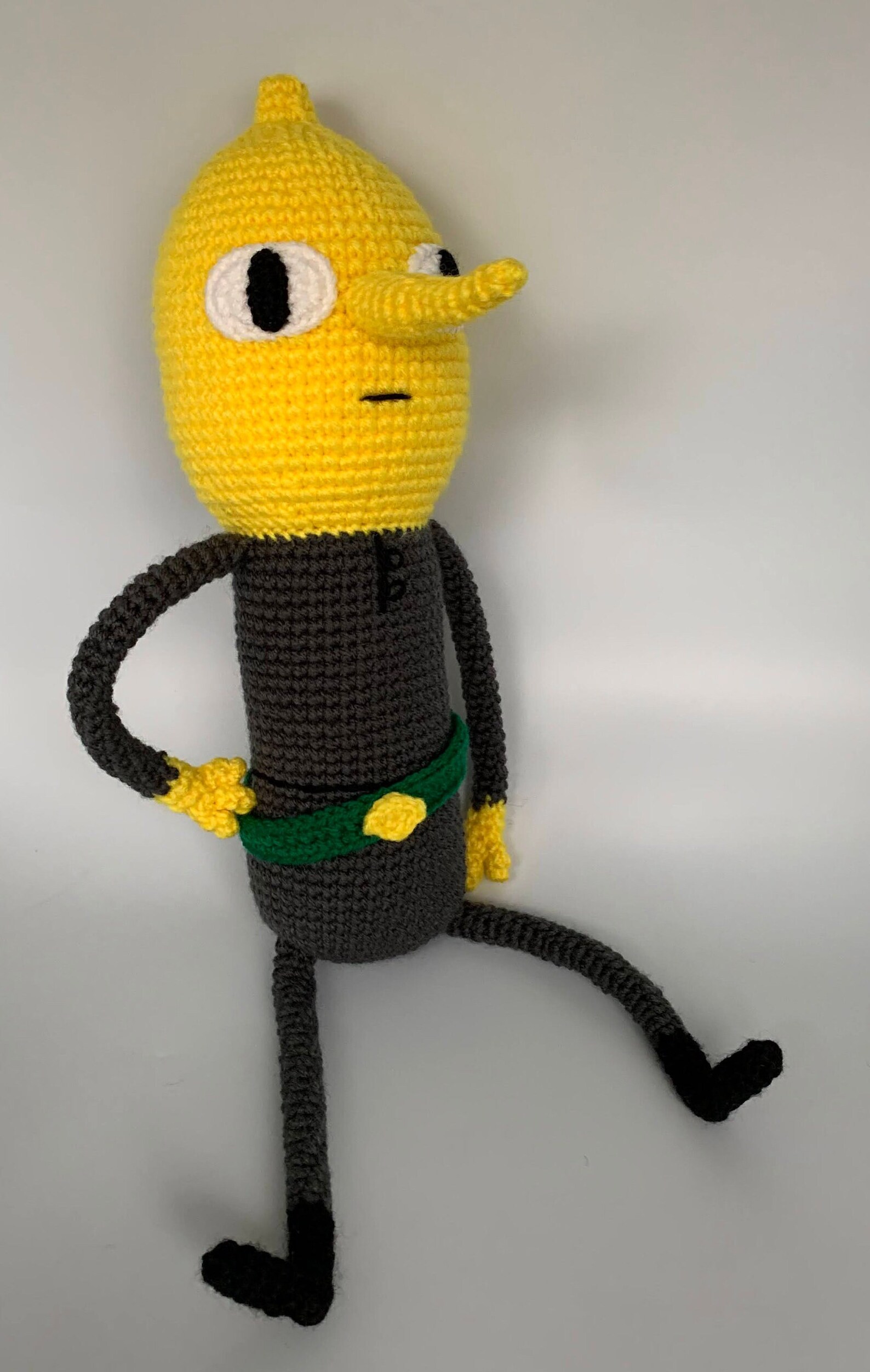 Crochet Pattern Lemongrab Inspired Plushy - Etsy