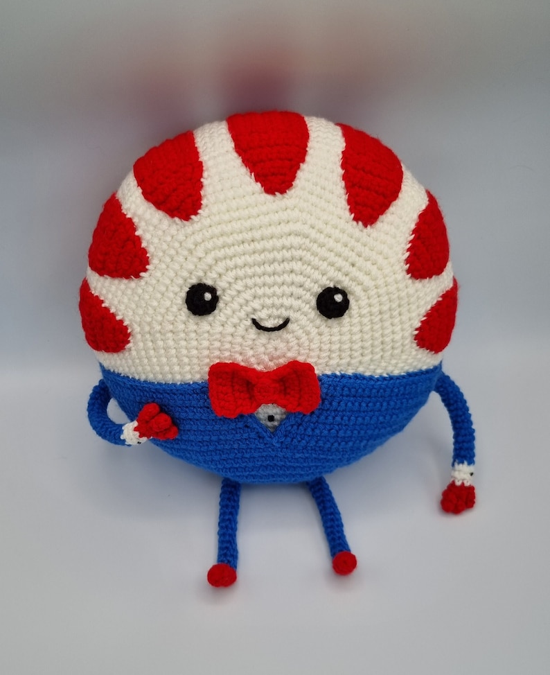 Crochet Pattern Peppermint Butler Inspired Plushy - Etsy