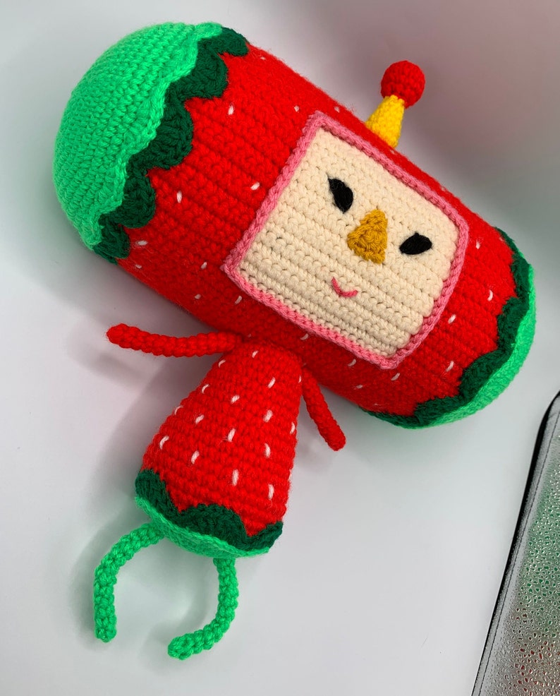 Crochet Pattern Katamari Ichigo Inspired Plushy - Etsy