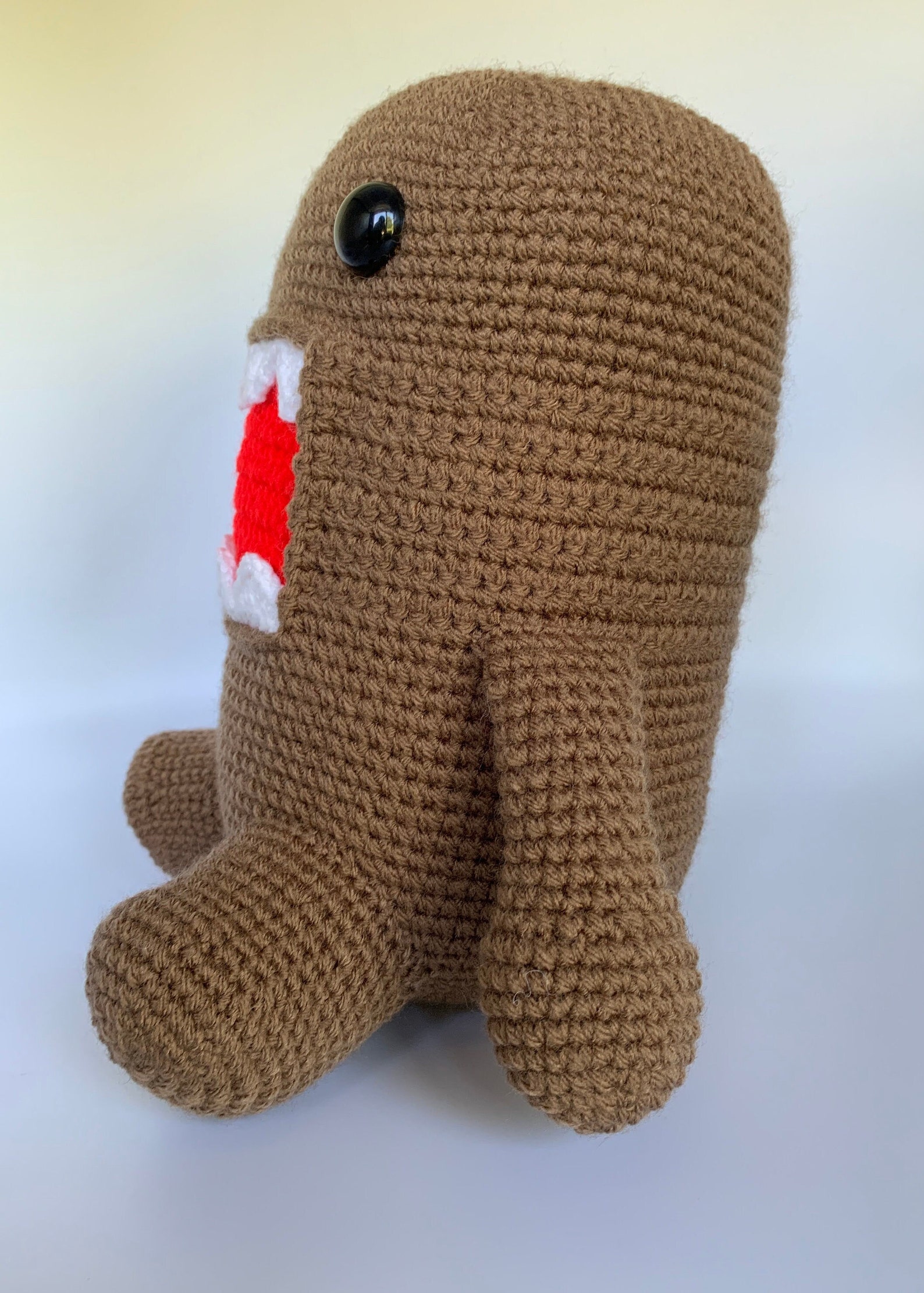 Crochet Pattern Domo Kun Inspired Plushy - Etsy